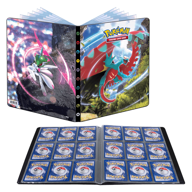Scarlet and Violet Roaring Moon and Iron Valiant 9-Pocket Portfolio for ...