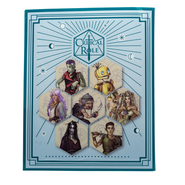 Critical Role Bells Hells Chetney Pock O'Pea RPG Folio with Stickers ...