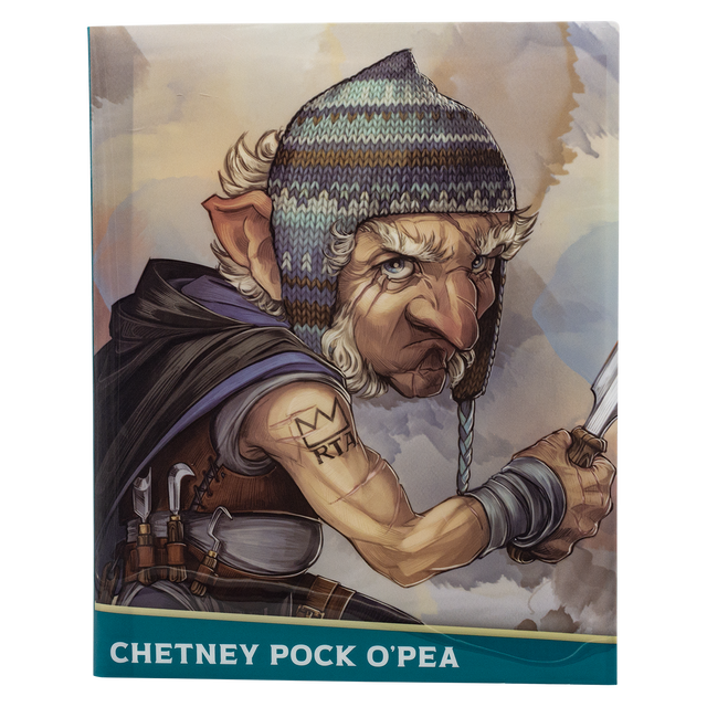 Critical Role Bells Hells Chetney Pock O'Pea RPG Folio with Stickers ...
