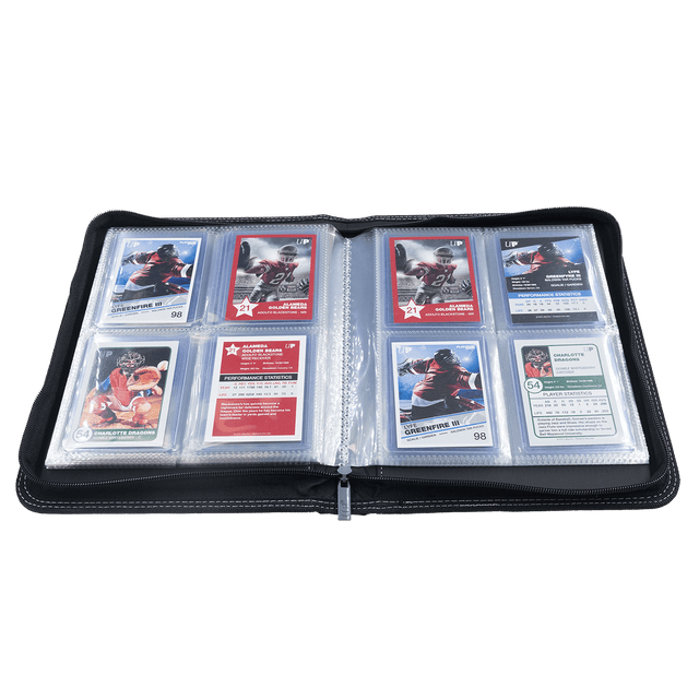 4-Pocket Toploader Zippered Premium PRO-Binder | Ultra PRO International
