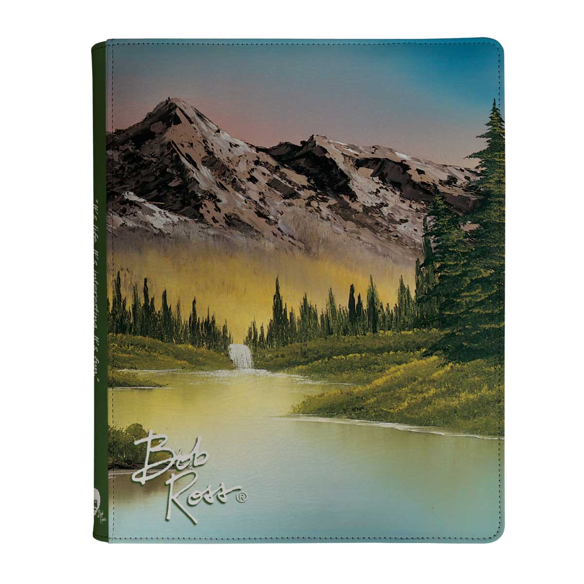 Bob Ross Mountain Retreat 9-Pocket Zippered PRO-BINDER® – Ultra PRO ...