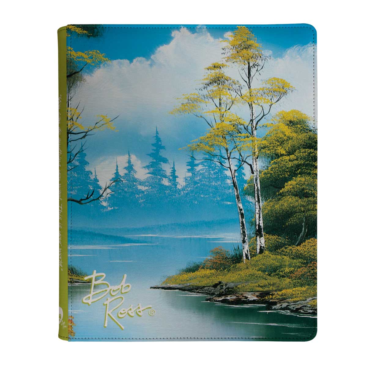 Bob Ross Lakeside Path 9-Pocket Zippered PRO-BINDER® | Ultra PRO ...