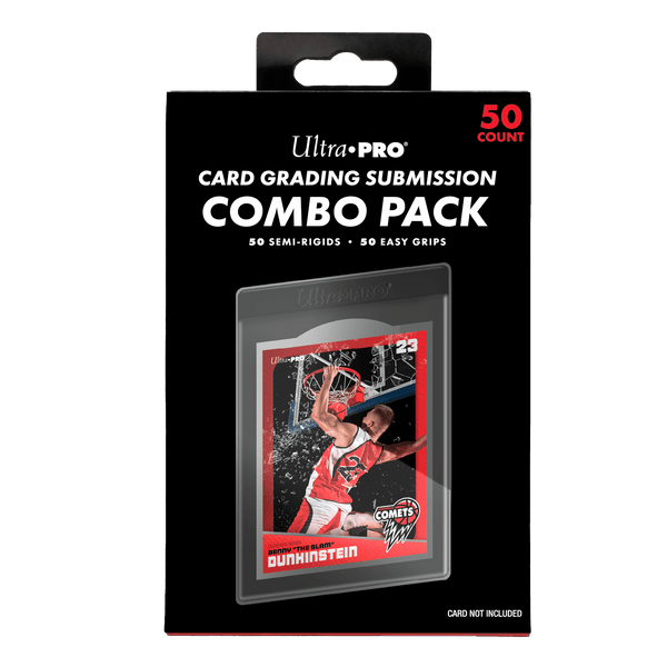Card Grading Submission Combo Pack - Semi-Rigids & Easy Pull Sleeves ...