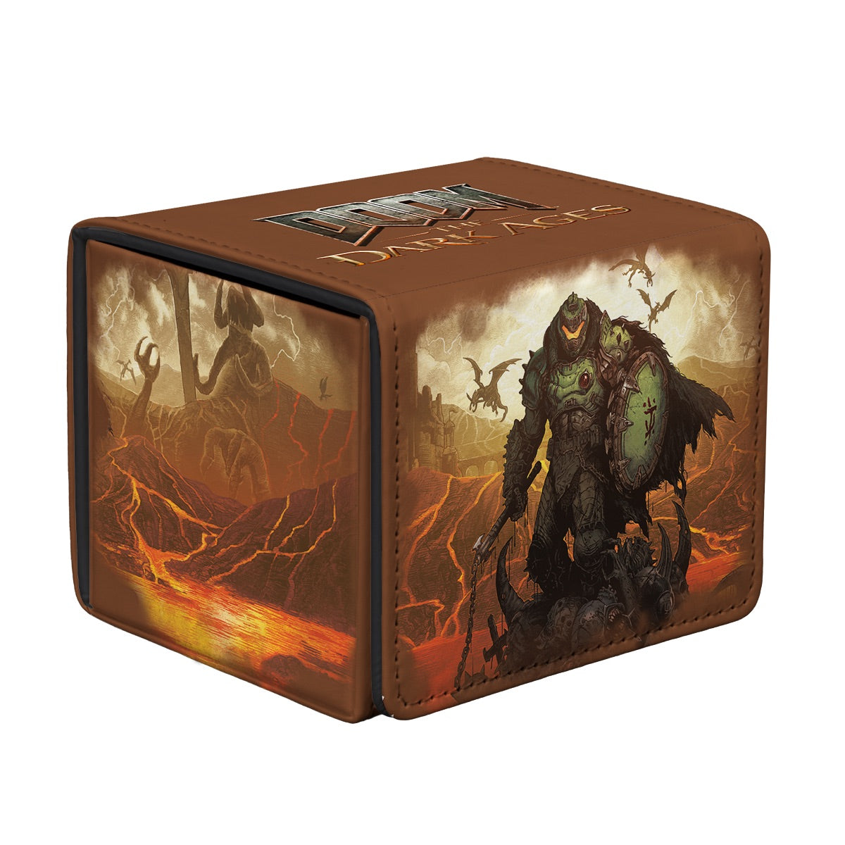 DOOM: THE DARK AGES - WRATH - Alcove Edge Deck Box | Ultra PRO ...