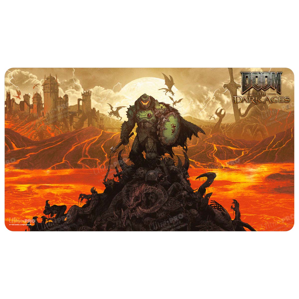 DOOM: THE DARK AGES - WRATH - Playmat | Ultra PRO International