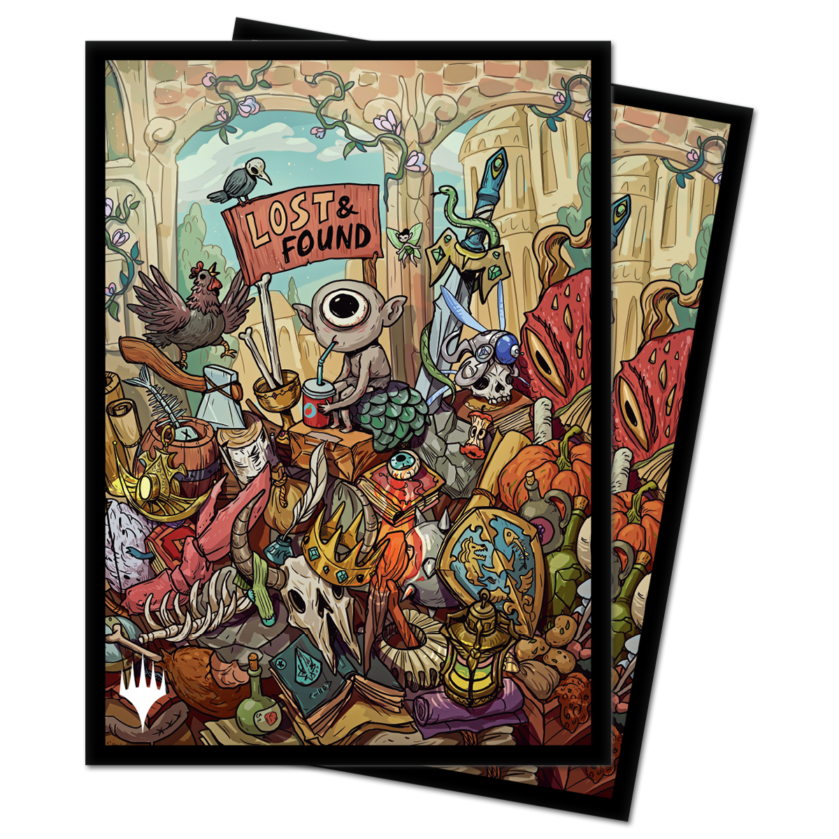 Secret Lair Holiday2021 100ct Deck Protector sleeves for Magic: The Ga