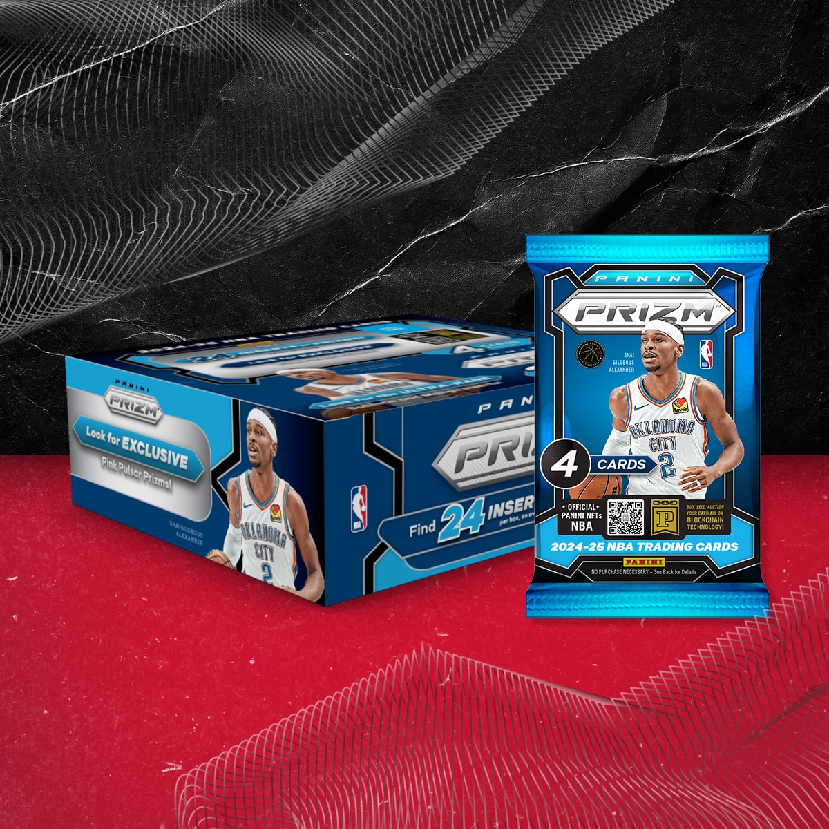 2024-2025 Panini Prizm Basketball 24-Pack Sealed Retail Counter Displa ...