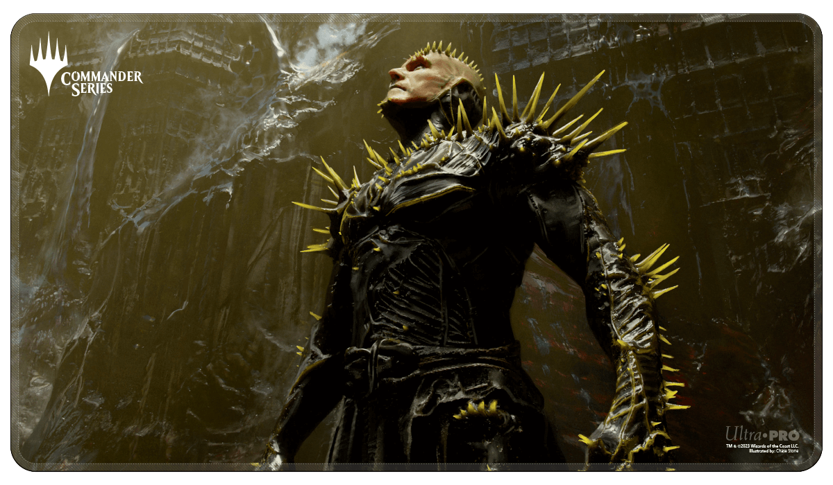 Commander Series #1: Mono - K'rrik Stitched Standard Gaming Playmat for ...