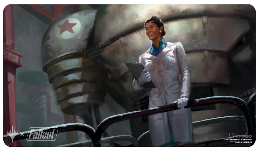 Fallout Dr. Madison Li Standard Gaming Playmat for Magic: The Gathering ...