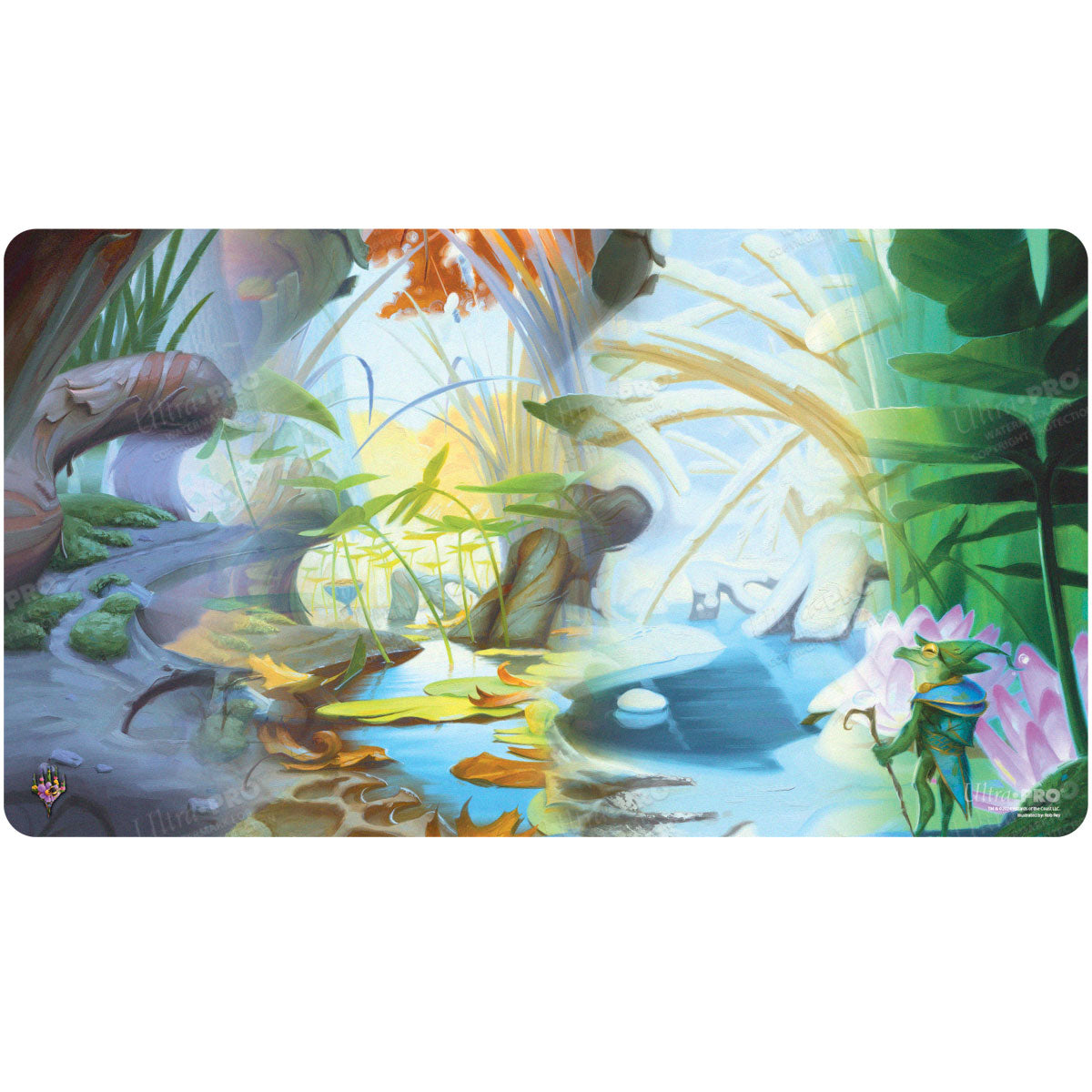 Bloomburrow Season Lands: Island (Four Seasons) Standard Gaming Playmat ...