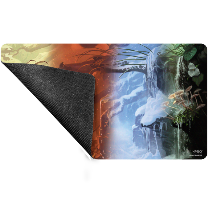 Bloomburrow Season Lands: Forest (Four Seasons) Standard Gaming Playmat ...