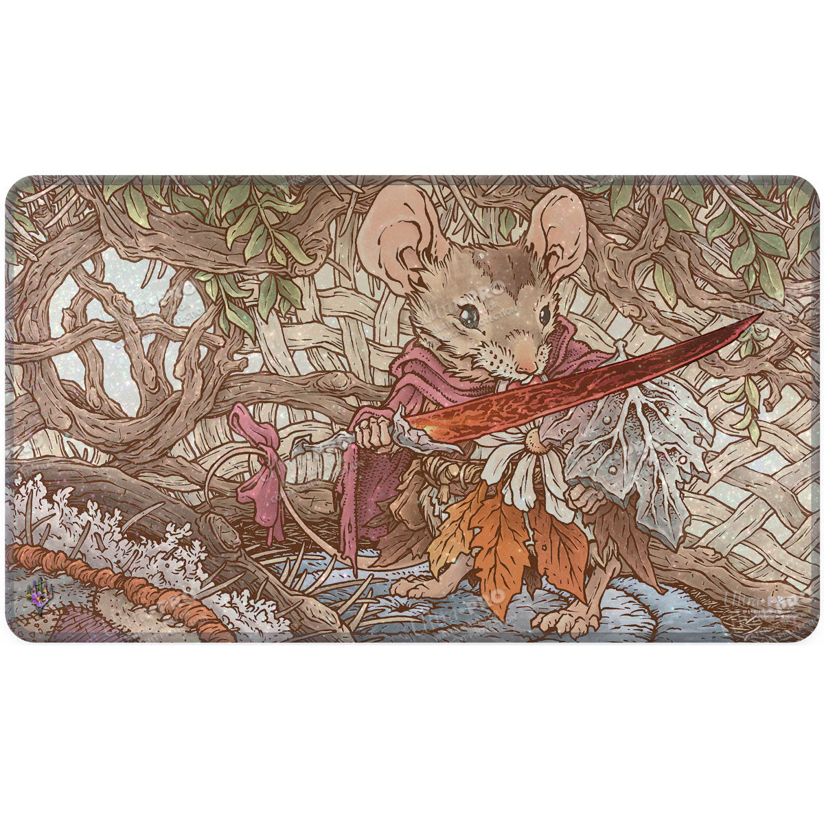 Bloomburrow Mabel, Heir to Cragflame Holofoil Standard Gaming Playmat ...