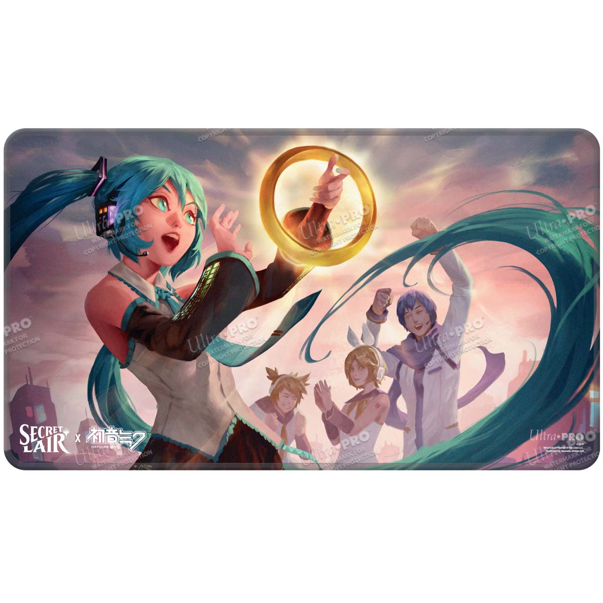 Hatsune Miku - Secret Lair - (Summer) Sol Ring - Stitched Edge Playmat ...