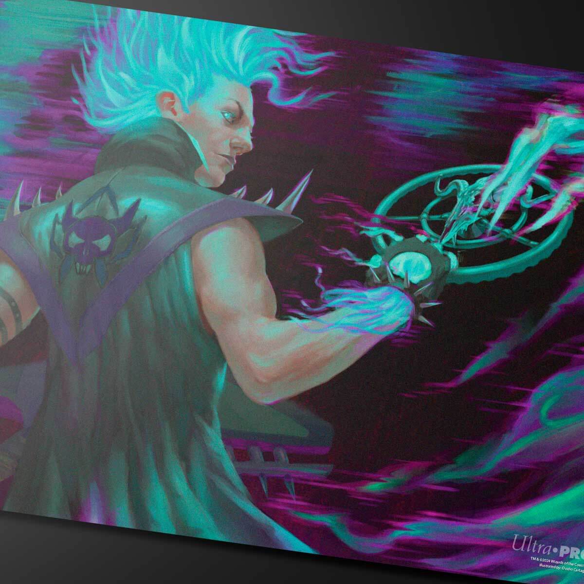 Aetherdrift Winter, Cursed Rider Playmat for Magic: The Gathering ...