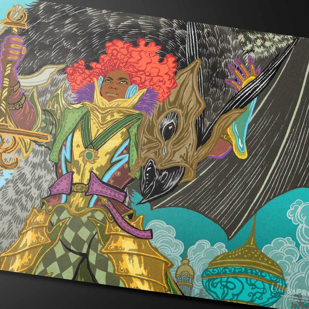 Aetherdrift Caradora, Heart of Alacria Playmat for Magic: The Gathering ...