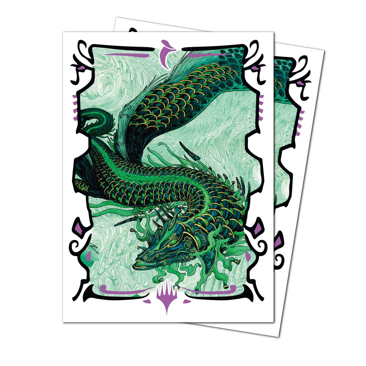 Tarkir Dragonstorm Teval, Arbiter of Virtue 105ct APEX DECK PROTECTOR ...