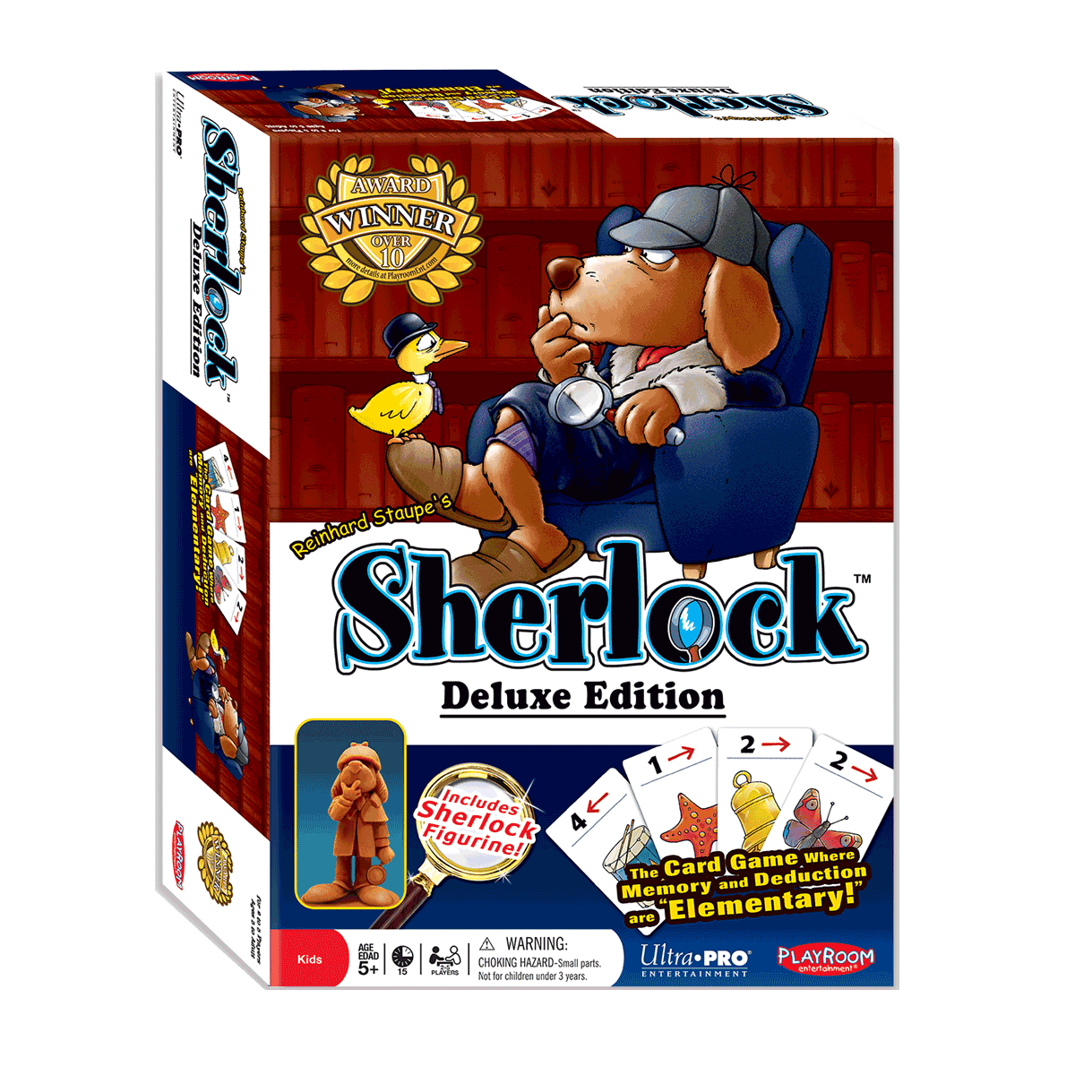 Sherlock: Memory & deduction card game for ages 5 and up (Deluxe ...