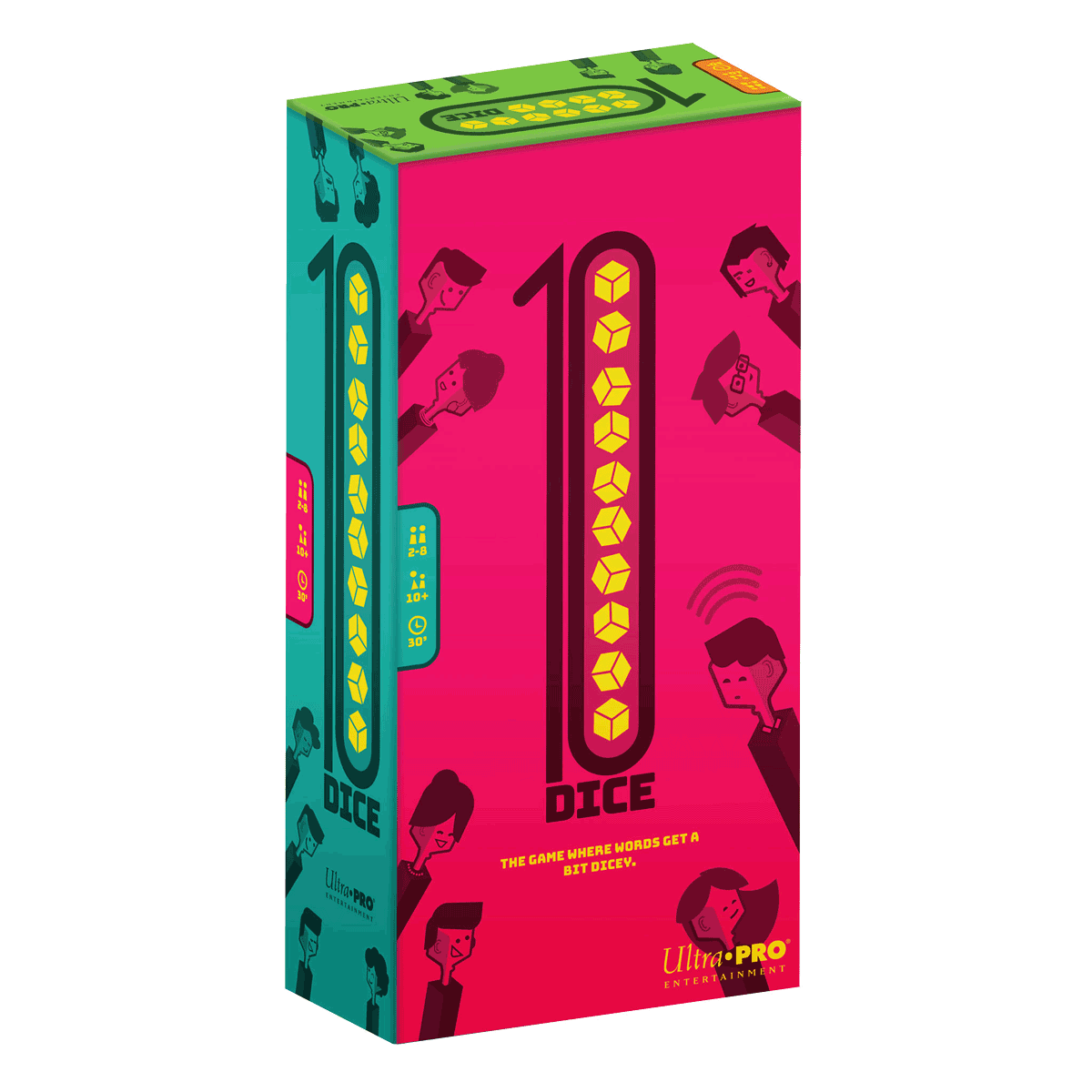 10 Dice | The Game Where Words Get a Bit Dicey | Ultra PRO Entertainment