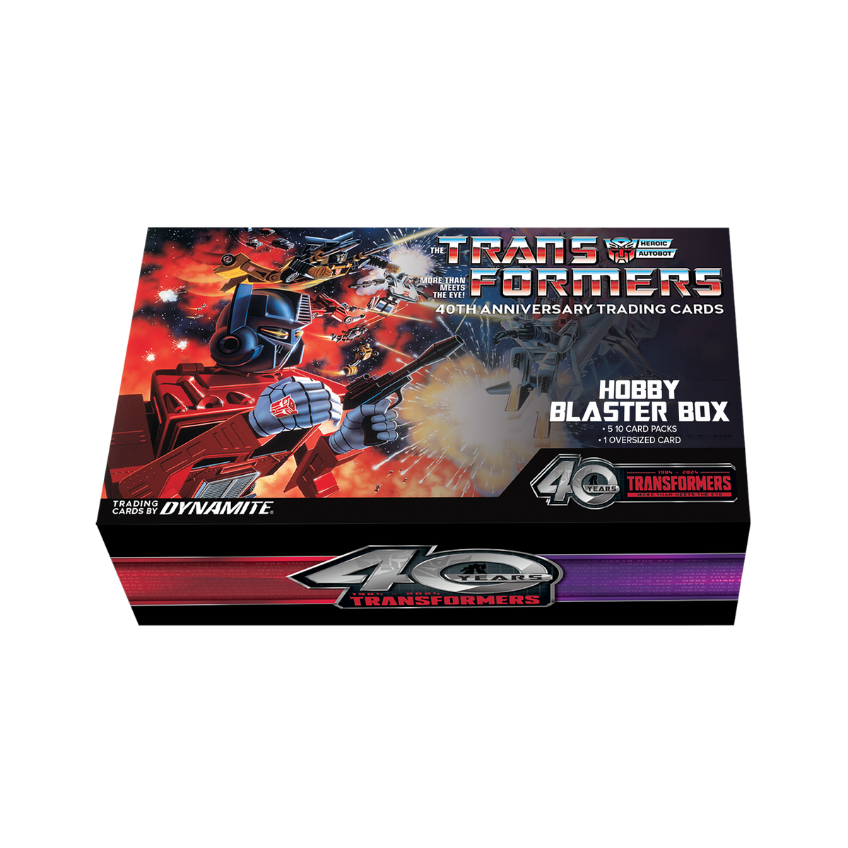 2024 Transformers 40th Anniversary Trading Cards Blaster Box – Ultra ...