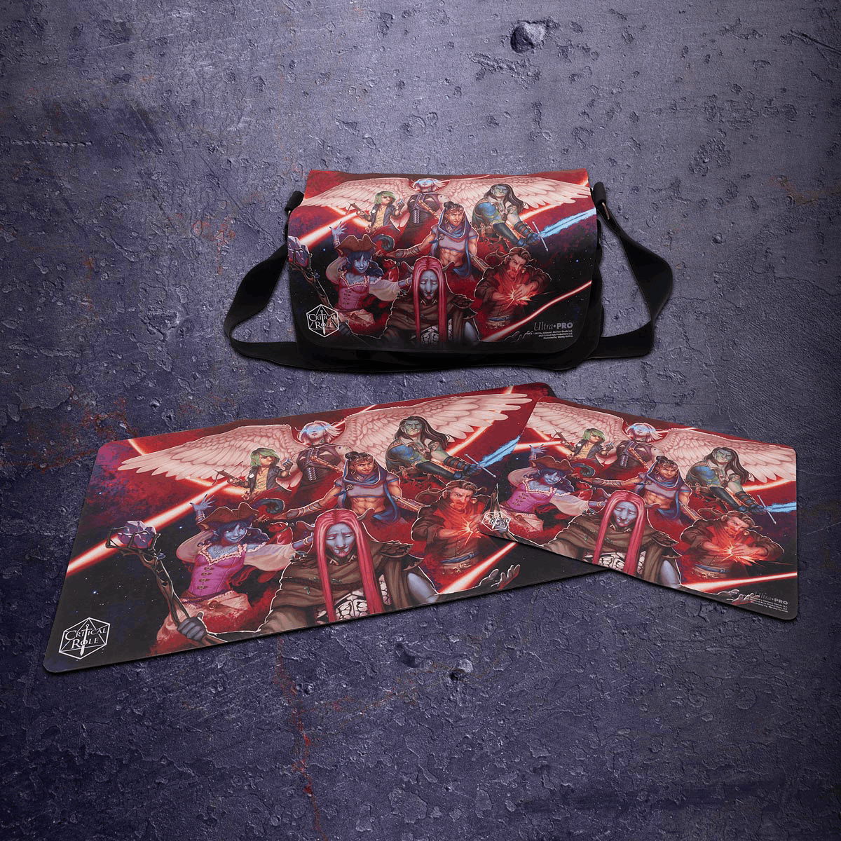 Critical Role Live Show Messenger Bag Flap - Character Reveal Version ...