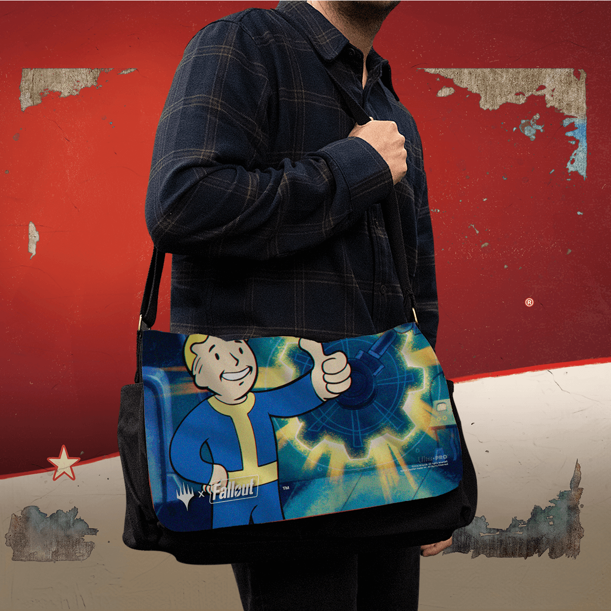 Fallout® Sol Ring Messenger Bag Flap for Magic: The Gathering | Ultra ...