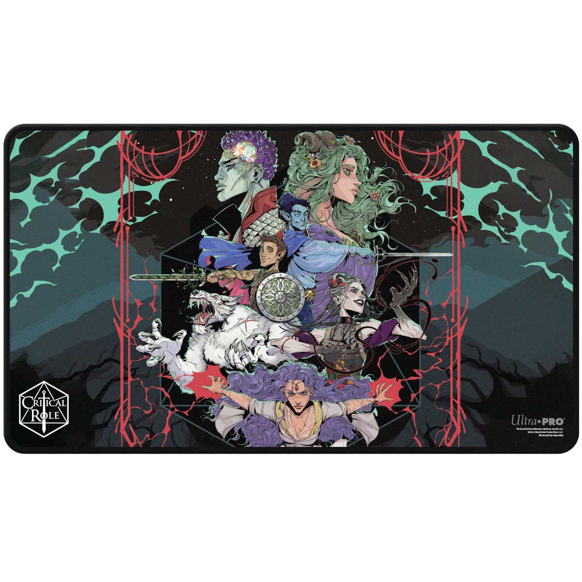 Critical Role Live Show Standard Edge Playmat | Ultra PRO International