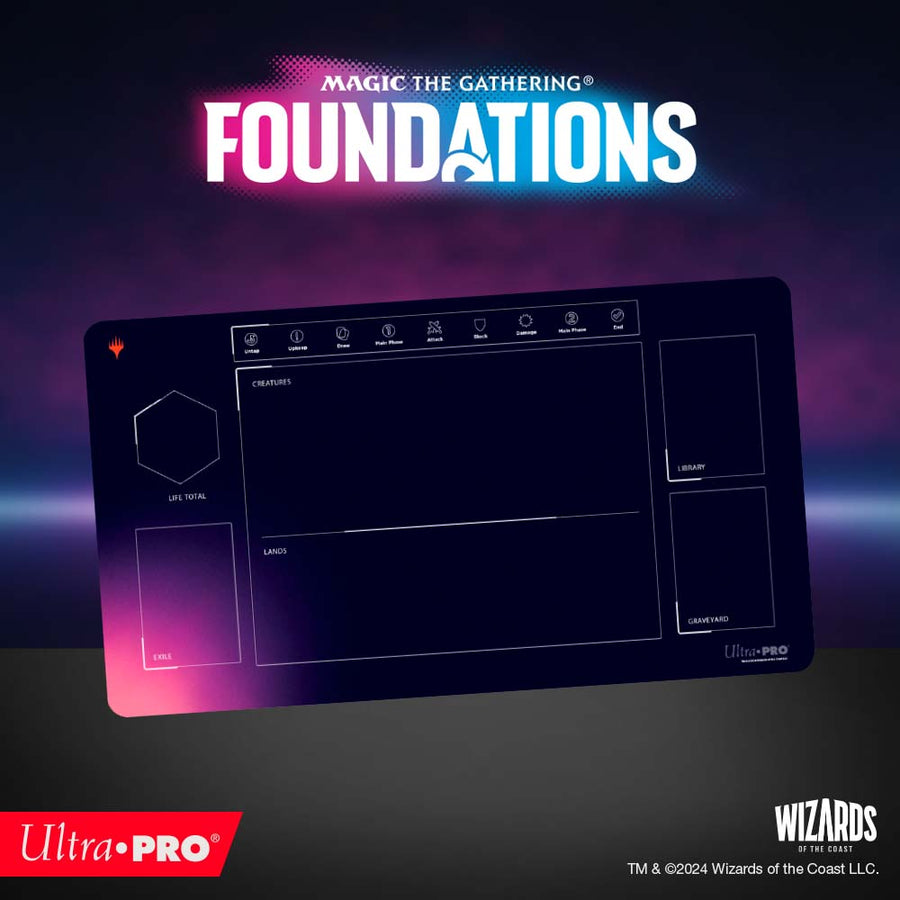 Foundations Learn To Play 1-Player Playmat for Magic: The Gathering ...
