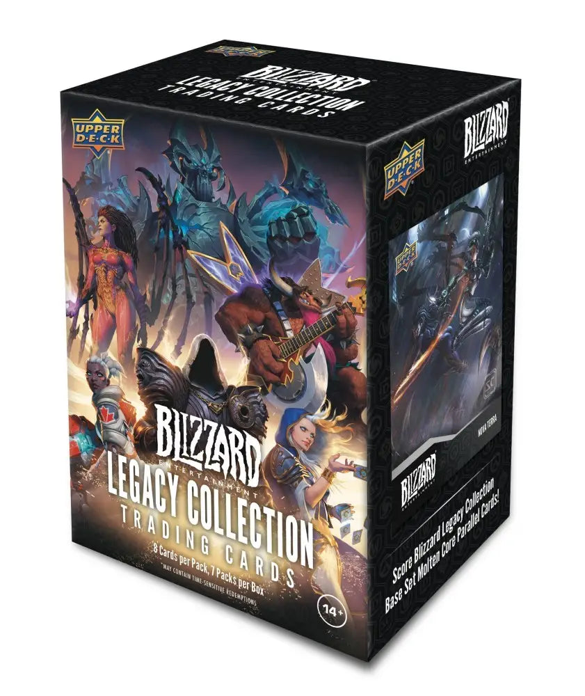 2023 Upper Deck Blizzard Entertainment Legacy Collection Blaster Box ...