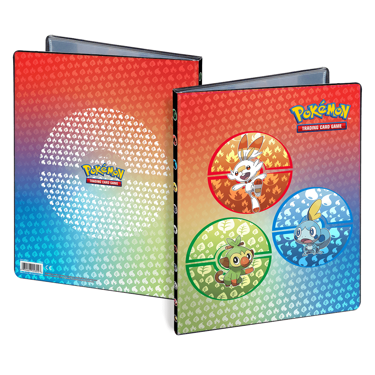 Sword and Shield Galar Starters 9-Pocket Portfolio for Pokémon | Ultra ...