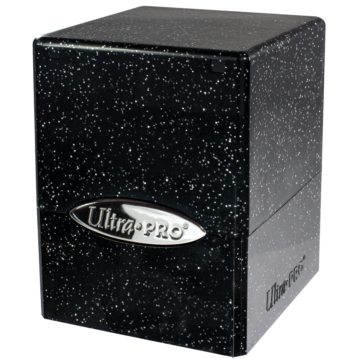 Glitter Satin Cube Black | Ultra PRO International