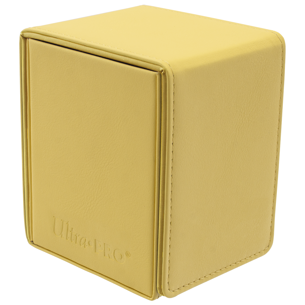 Vivid ALCOVE® Flip DECK BOX® - Yellow | Ultra PRO International
