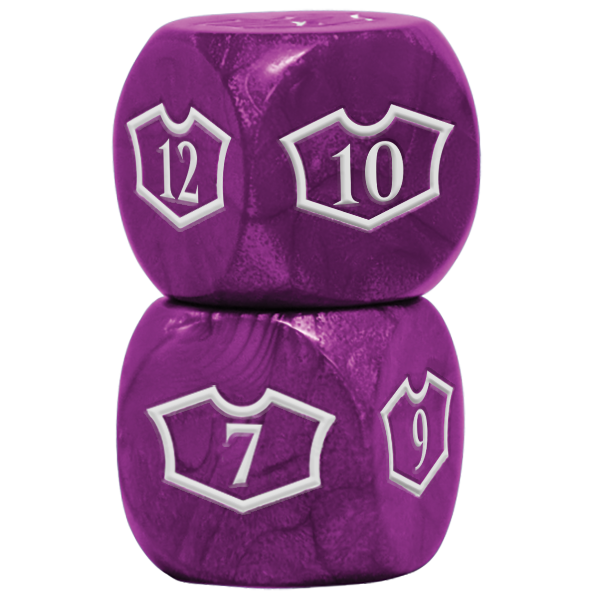 Deluxe D6 Loyalty Dice Set (4ct) with 7-12 for Magic: The Gathering ...