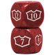 Deluxe D6 Loyalty Dice Set (4ct) with 7-12 for Magic: The Gathering ...