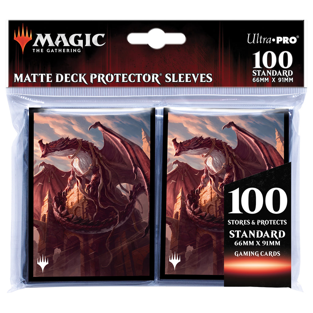Strixhaven Velomachus Lorehold Standard Deck Protector Sleeves (100ct ...