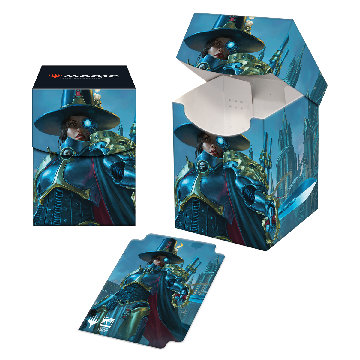 Warhammer 40K Commander Inquisitor Greyfax 100+ Deck Box for Magic: The ...