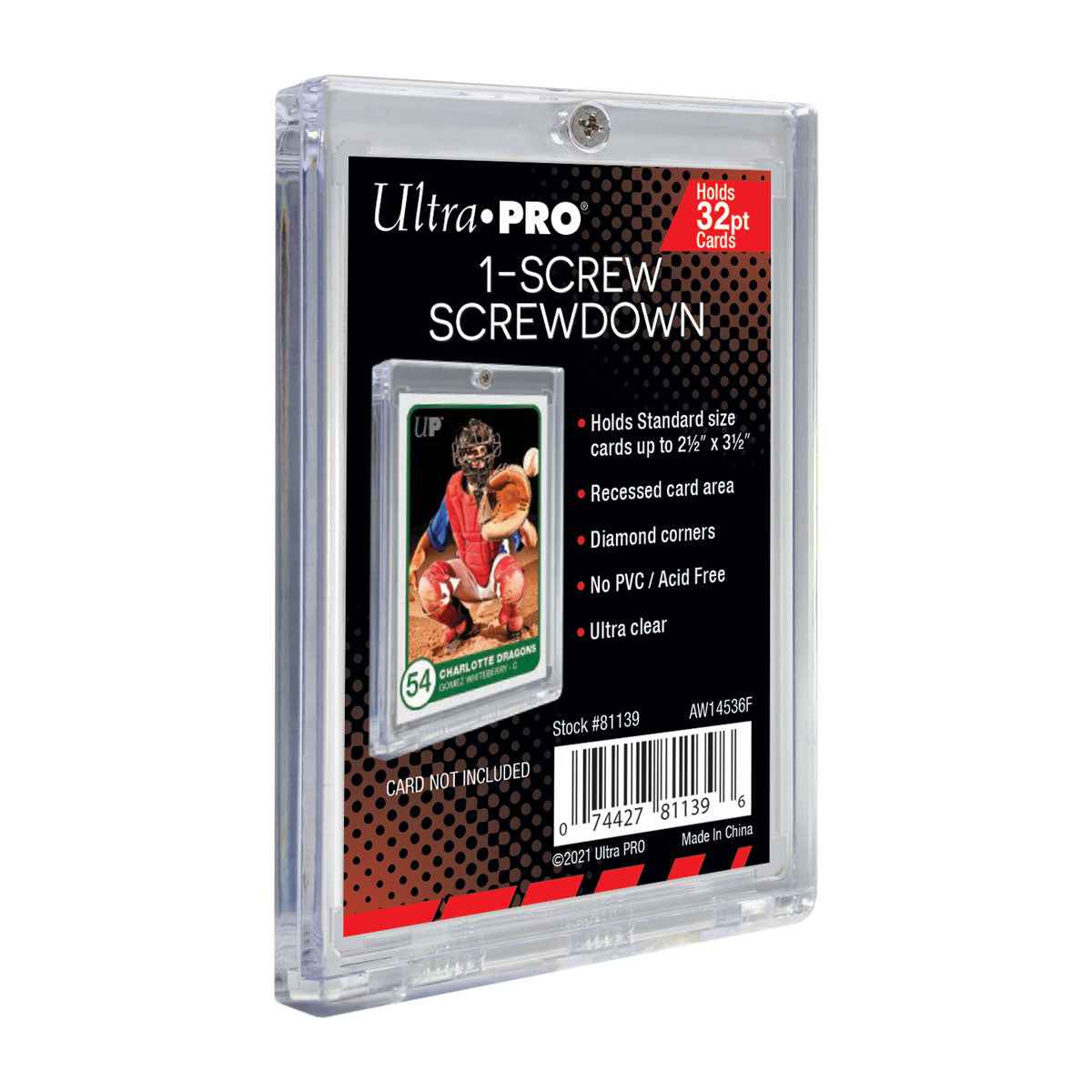 Single-Screw Screwdown Holder | Ultra PRO International