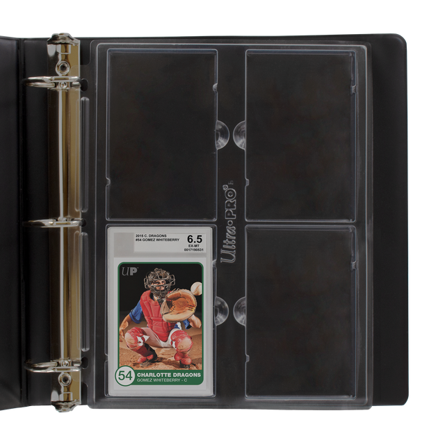 4-Pocket Page (1ct) for Graded Beckett Slabs | Ultra PRO International