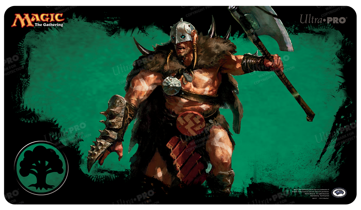 Mana 4 Planeswalkers Garruk Wildspeaker Standard Gaming Playmat for ...
